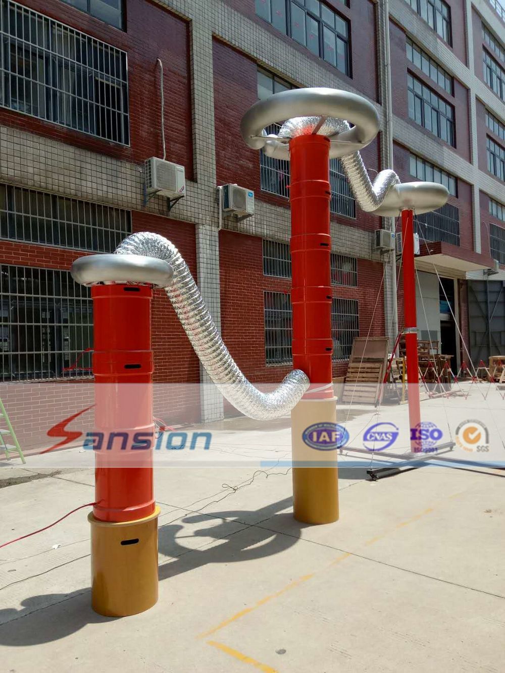 Système de test à résonance série AC à fréquence variable 400kVA/400kV ...