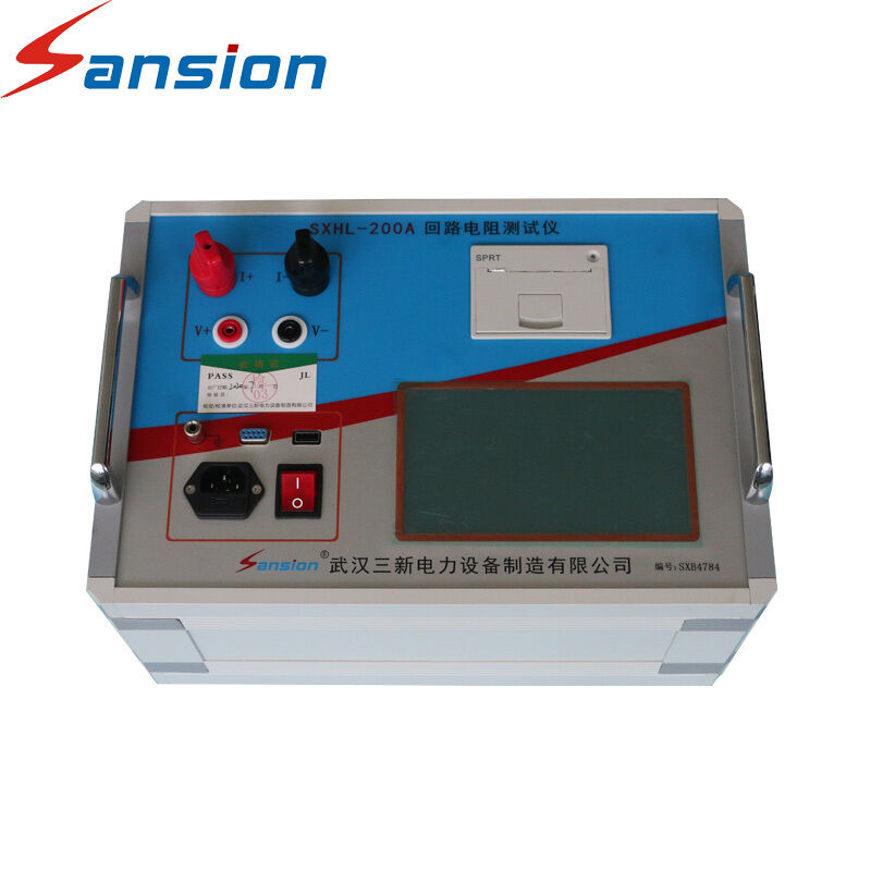 Intelligent Contact Resistance Tester - 200A Micro Ohm Meter