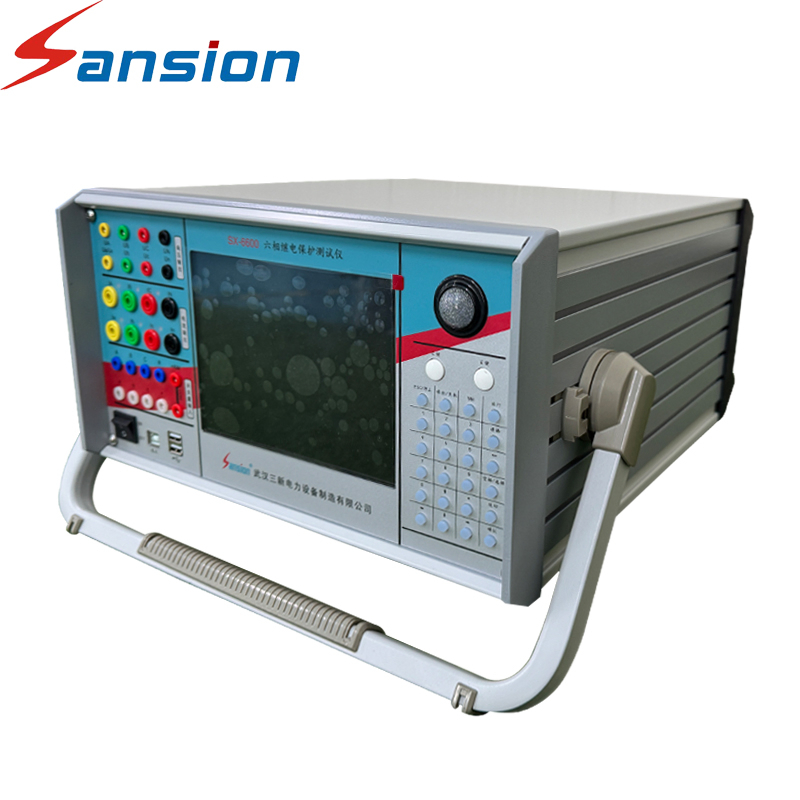 Single Phase Microprocessor Relay Test Set Portable Secondary Current ...