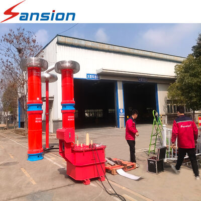 Portable Resonant AC Test System for 220kV Cable Voltage Testing