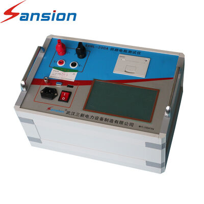 Intelligent Contact Resistance Tester - 200A Micro Ohm Meter