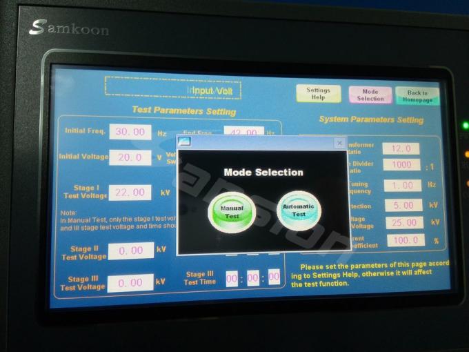 Système de test à résonance série AC à fréquence variable 400kVA/400kV ...